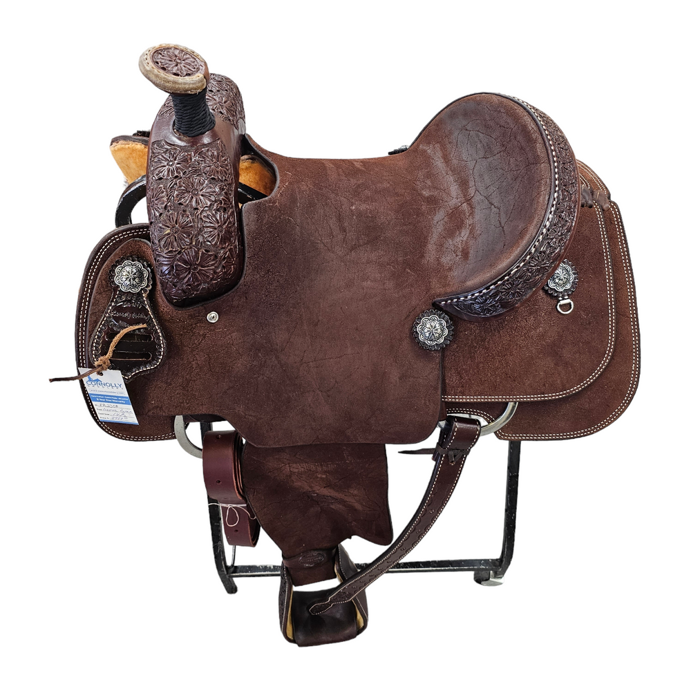 Connolly's Roping Saddle - Connolly Saddlery