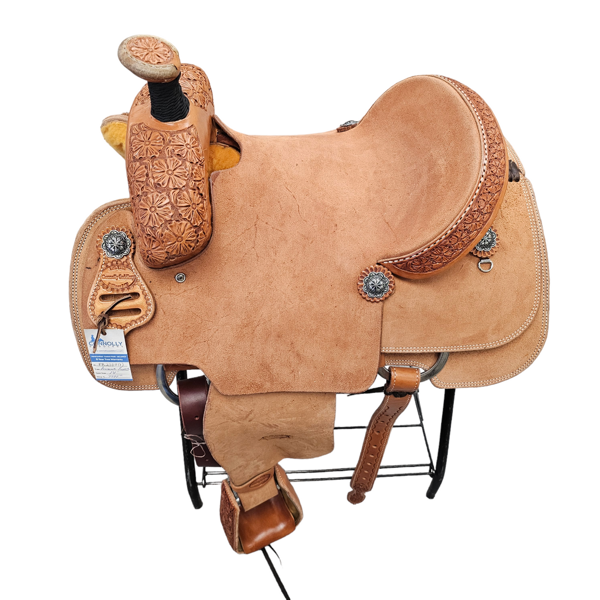 Connolly's Roping Saddle - Connolly Saddlery